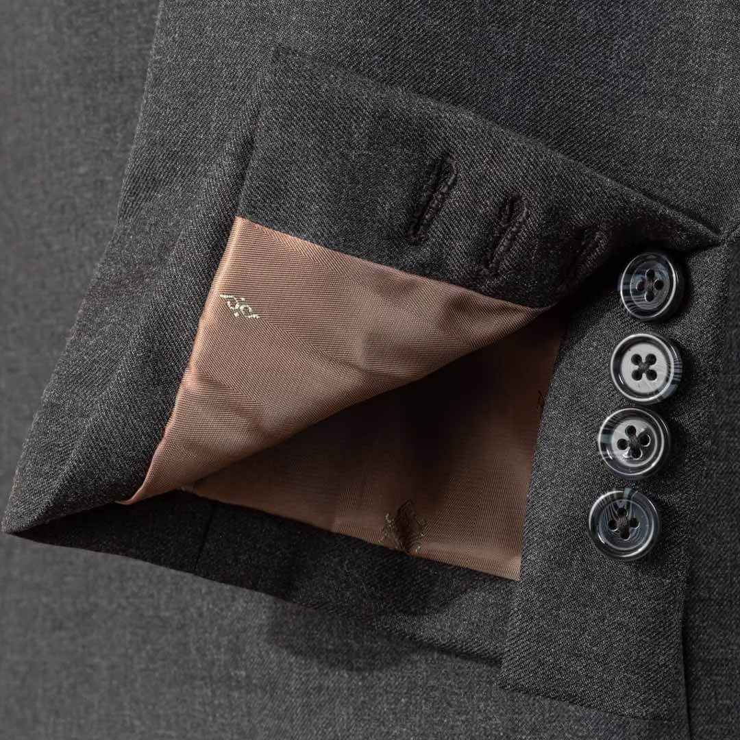 Grijs Pak Op Maat. — De Oost Bespoke Tailoring