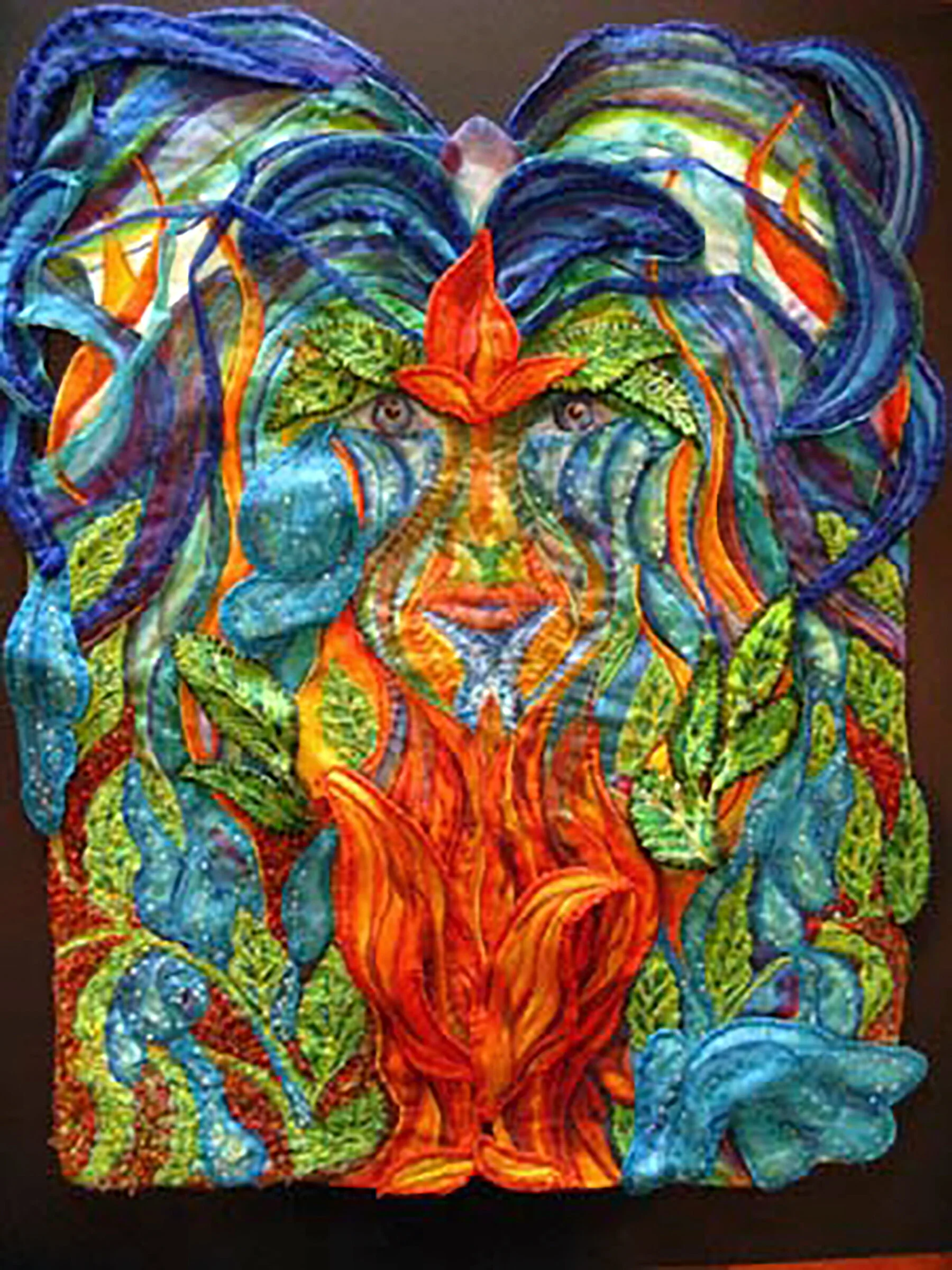Fiber pieces — Susan Mayfield Artist