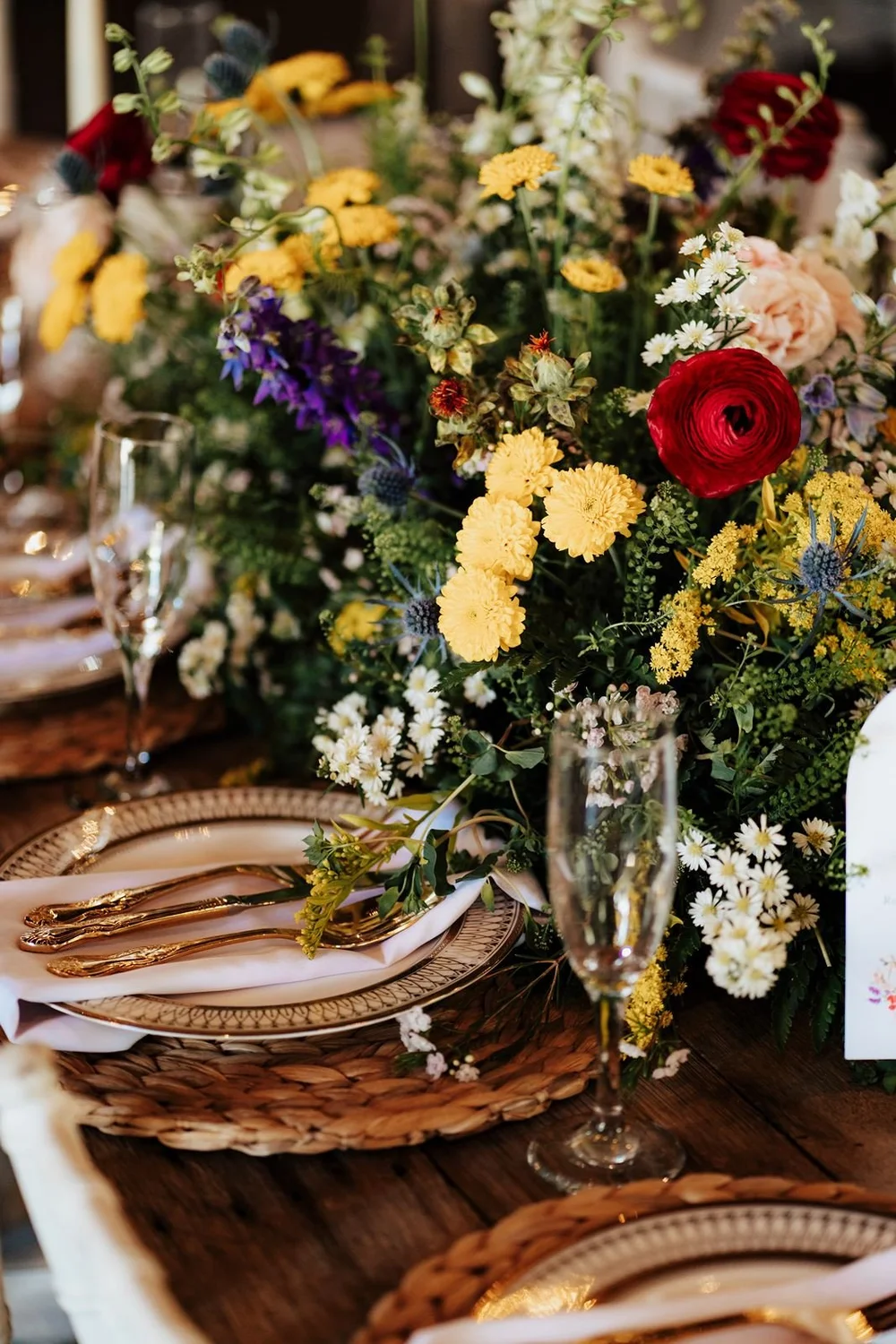 Colorful 1885 Farms Wedding