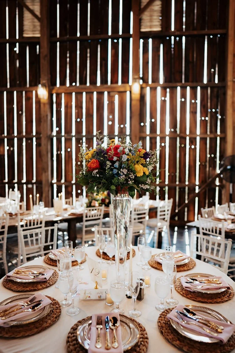 Colorful 1885 Farms Wedding