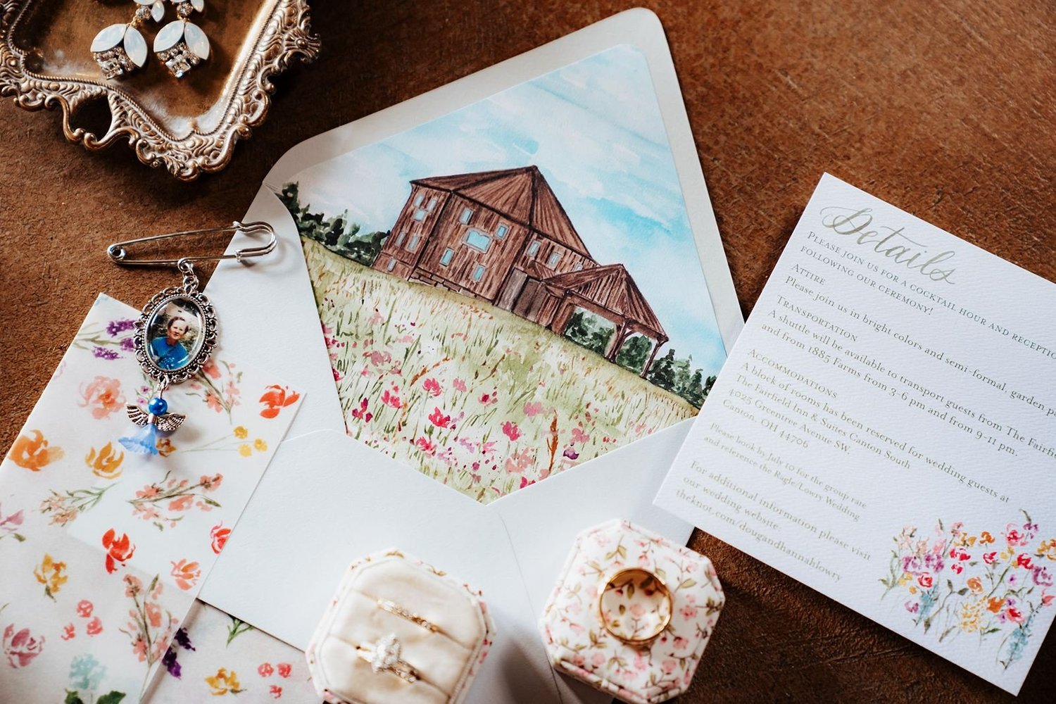 Colorful 1885 Farms Wedding