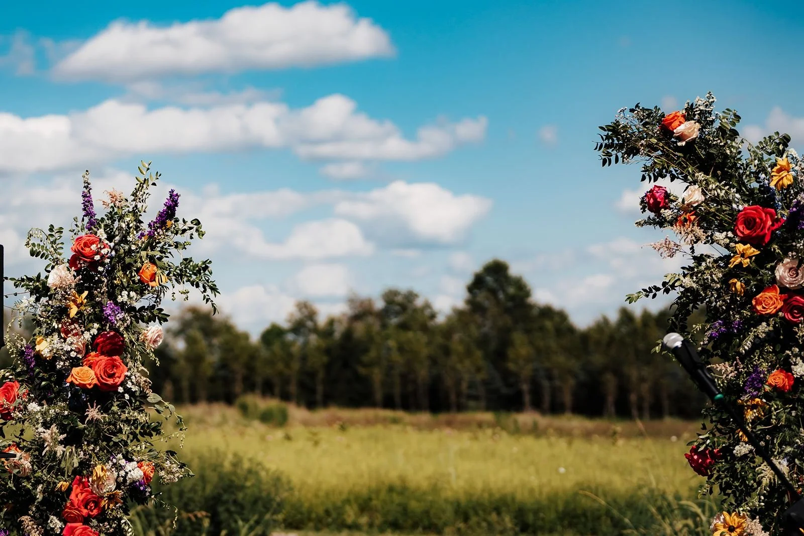 Colorful 1885 Farms Wedding