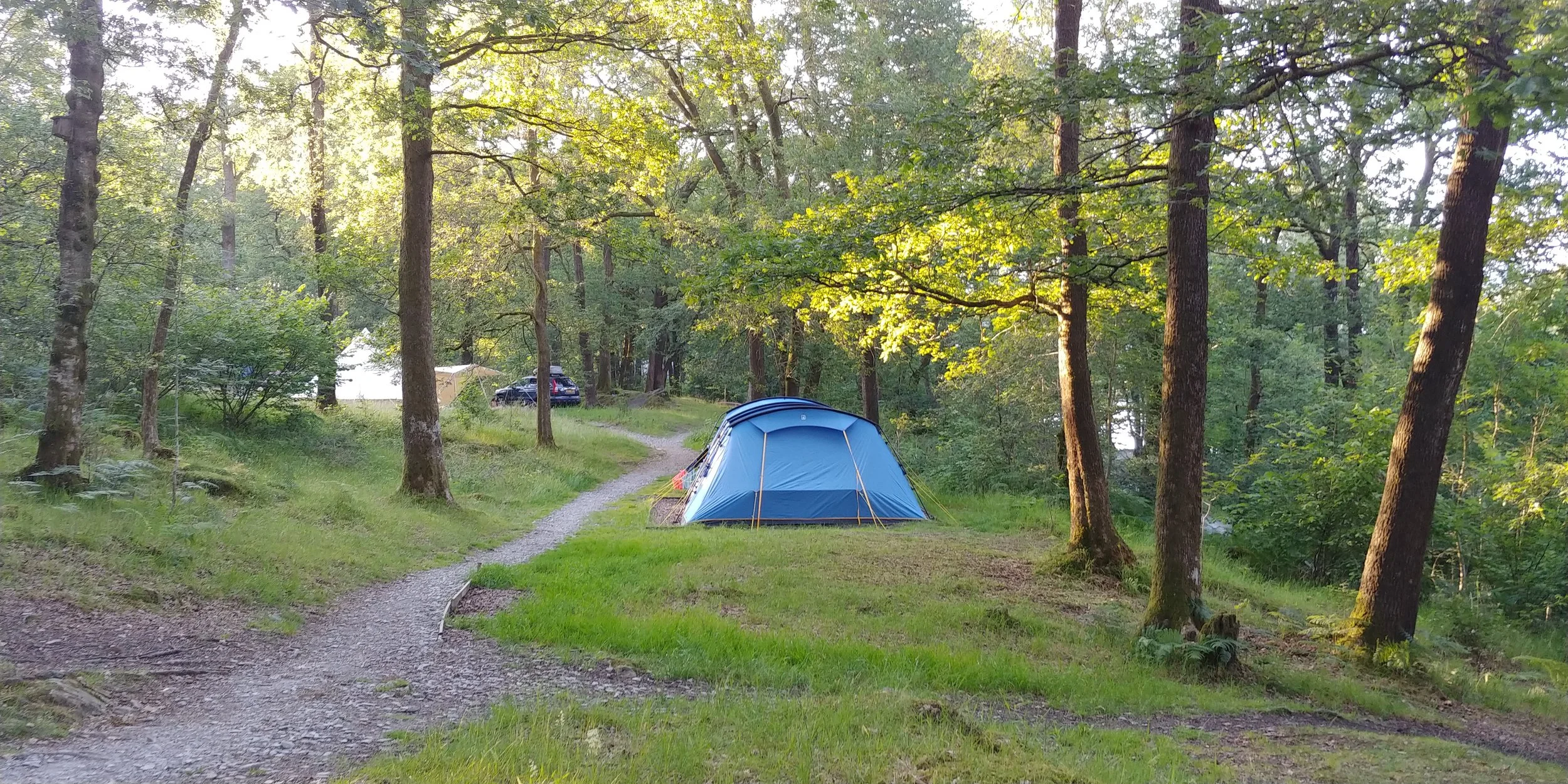 Camping at Low Wray in the Lake District — Alice de Araujo