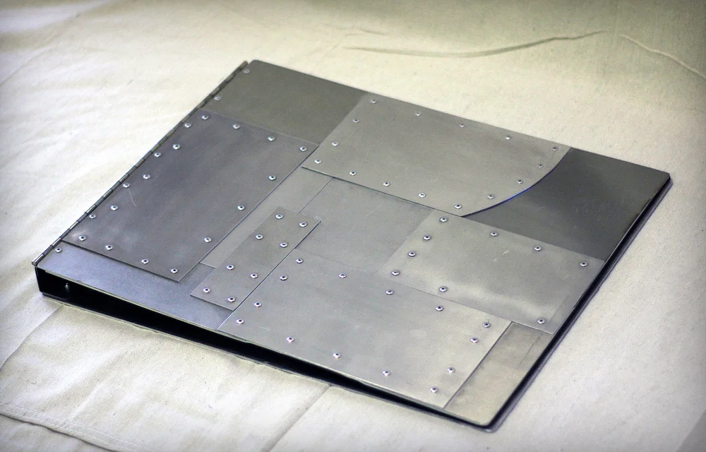 Scrap metal A3 folder — Relic Design & Craft co