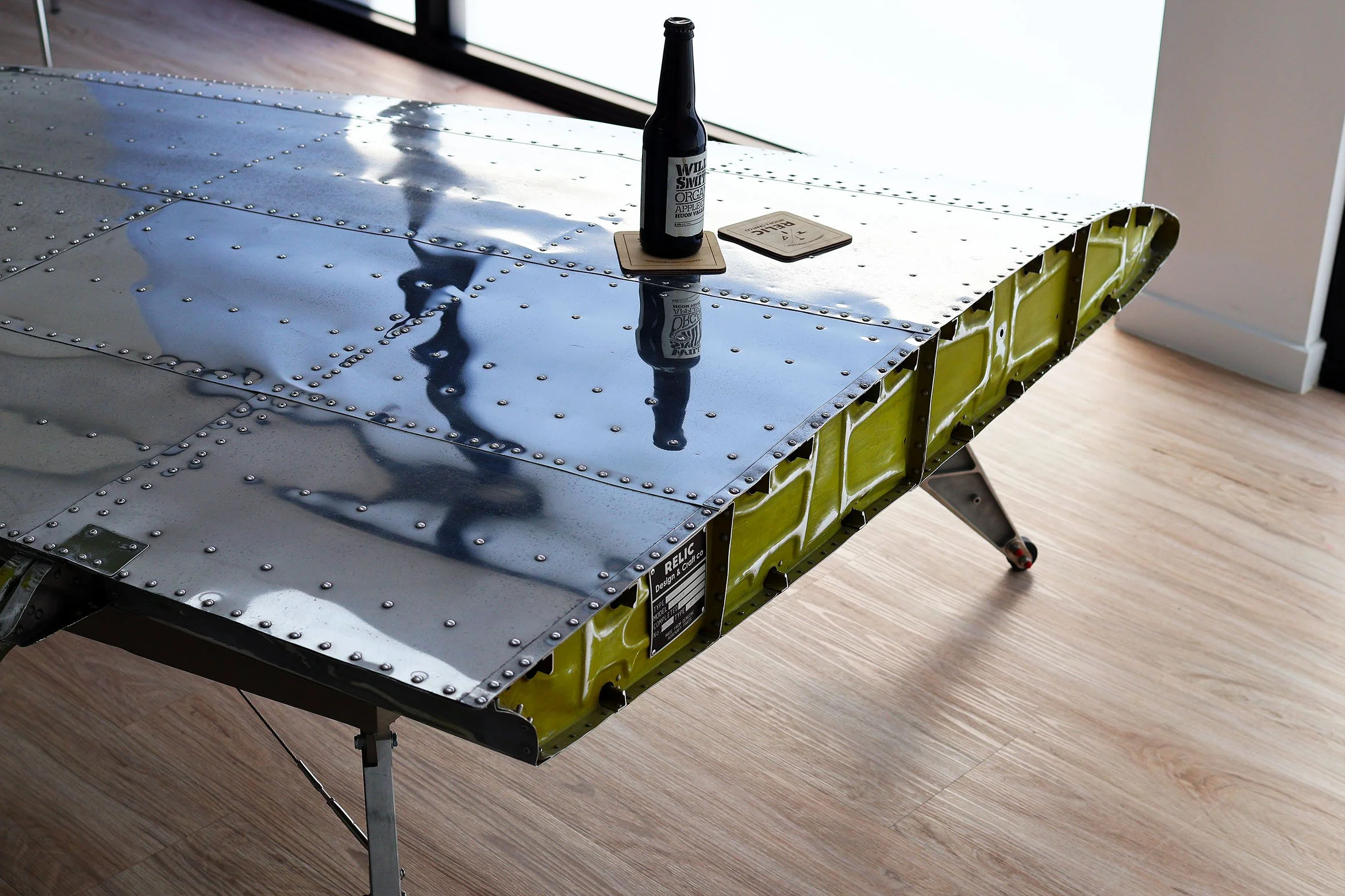 Wing Tip Coffee Table C-47 — Relic Design & Craft co