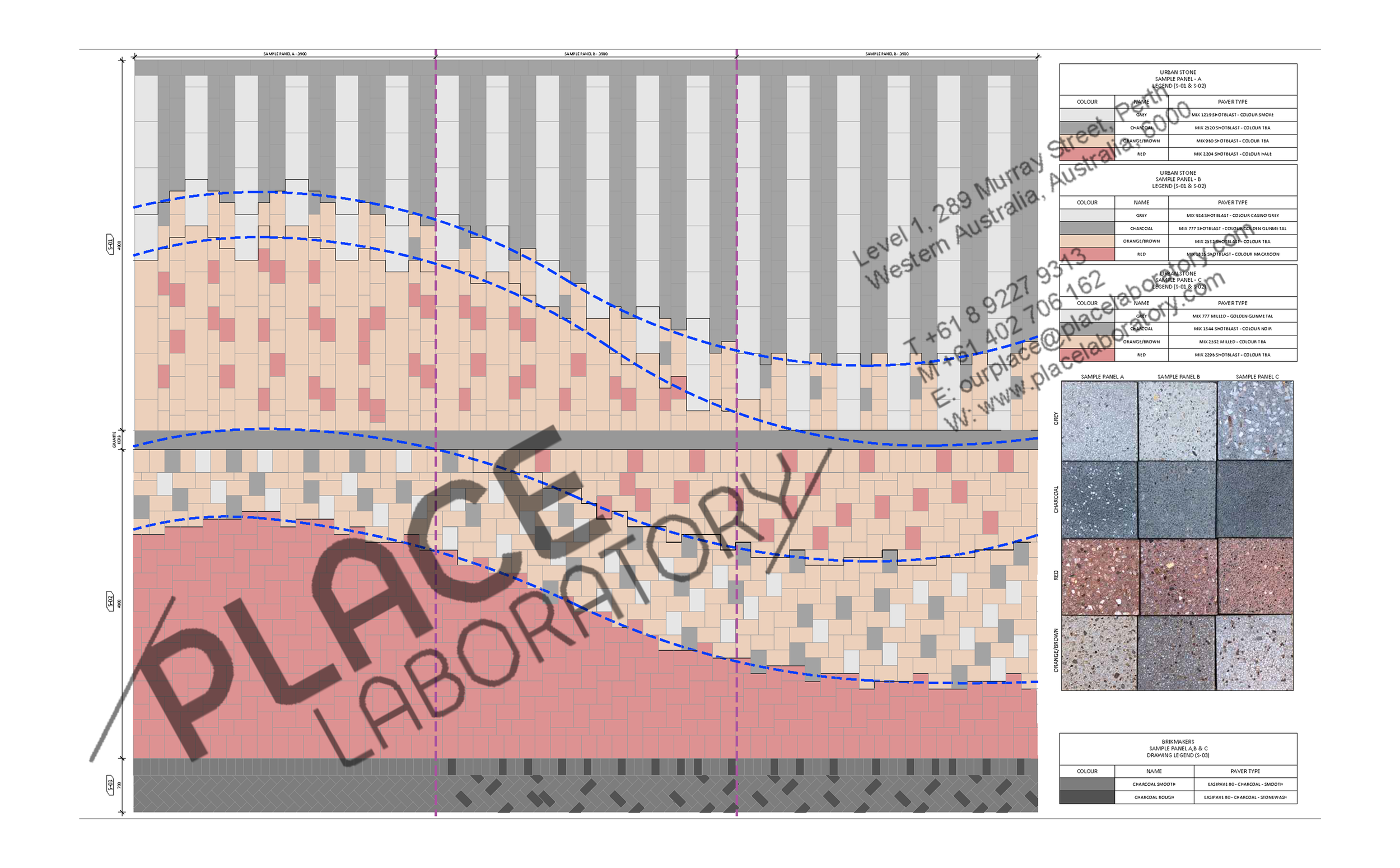 Cecil Avenue Masterplan Paving Pattern: Design Assist with PLACE ...