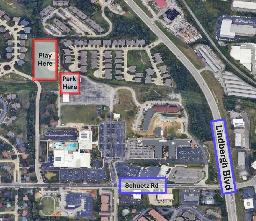 Field Maps and Locations — St. Louis Ultimate Association