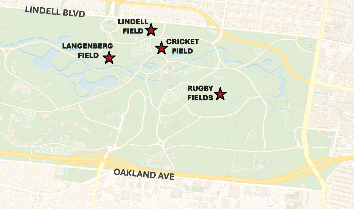 Field Maps and Locations — St. Louis Ultimate Association