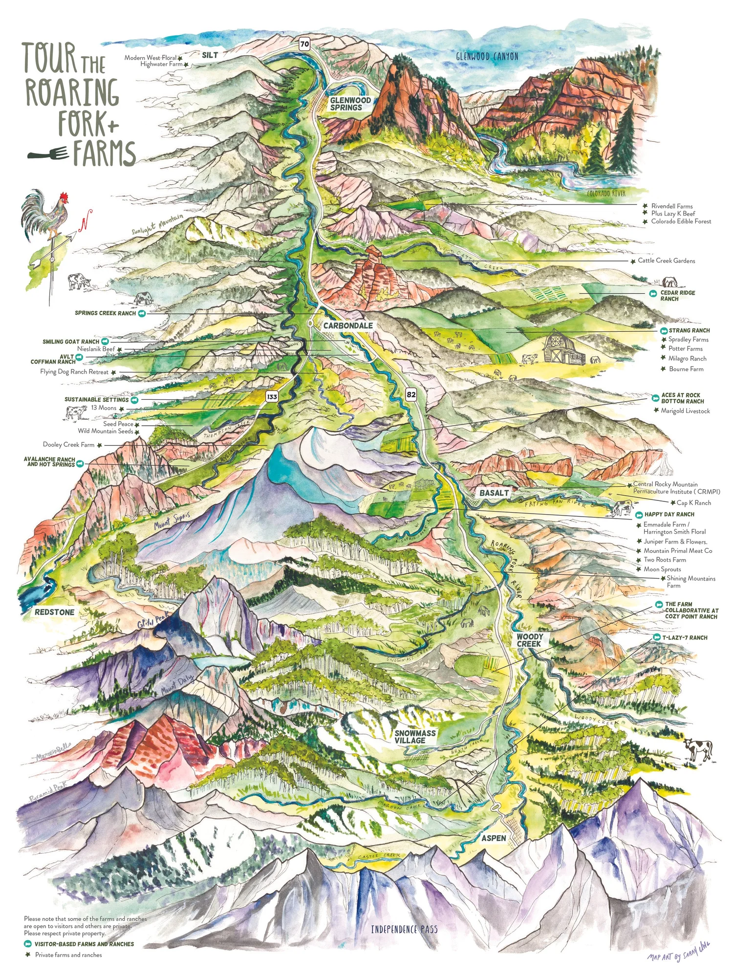 Roaring Fork + Farm Map Brings The Local Food Scene To Center Stage