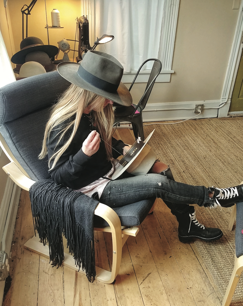 Custom Hats Made In Telluride: Camp Bird