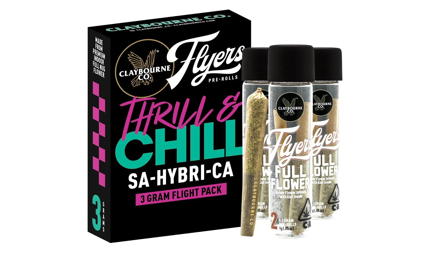 Pre Roll Near Los Angeles | THCA Diamond Infused Pre-Rolls | Claybourne Co. Cannabis