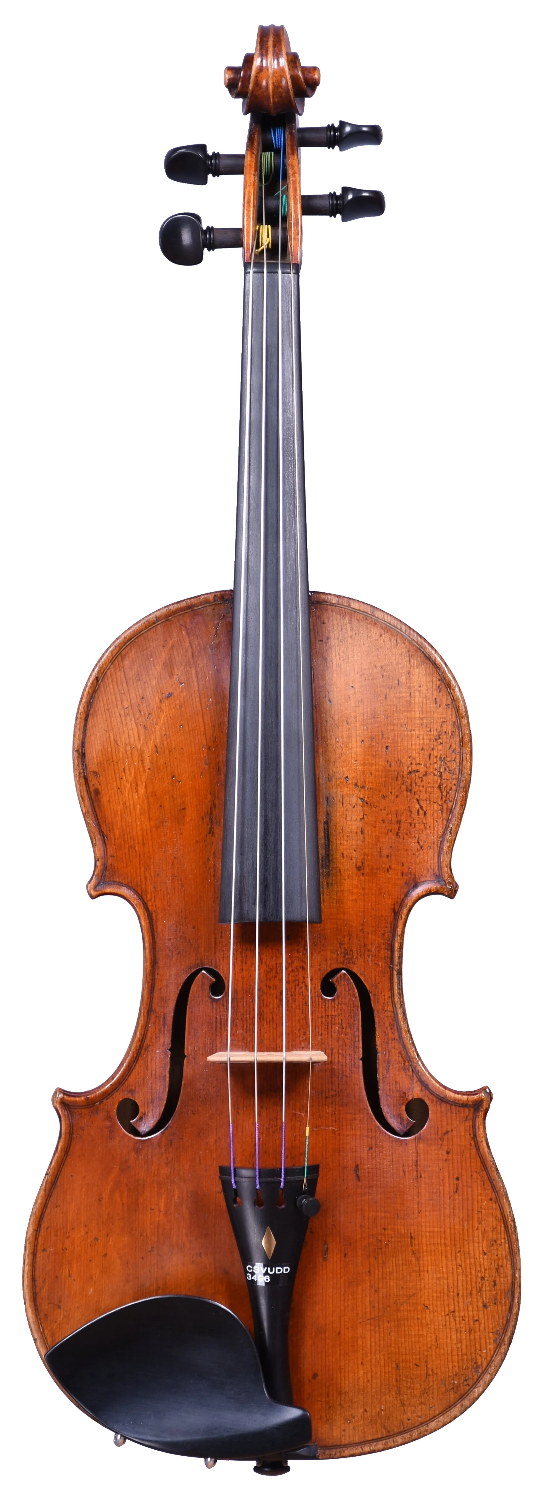 Grandjon vn labeled Vuillaume 3496 — Seman Violins