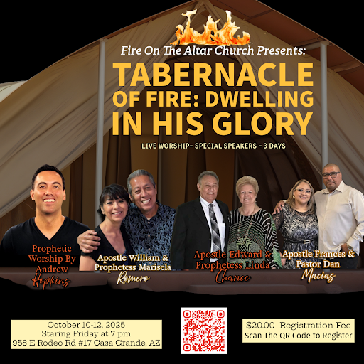 tabernacle of fire: dwelling in his glory — Breaker Ministries