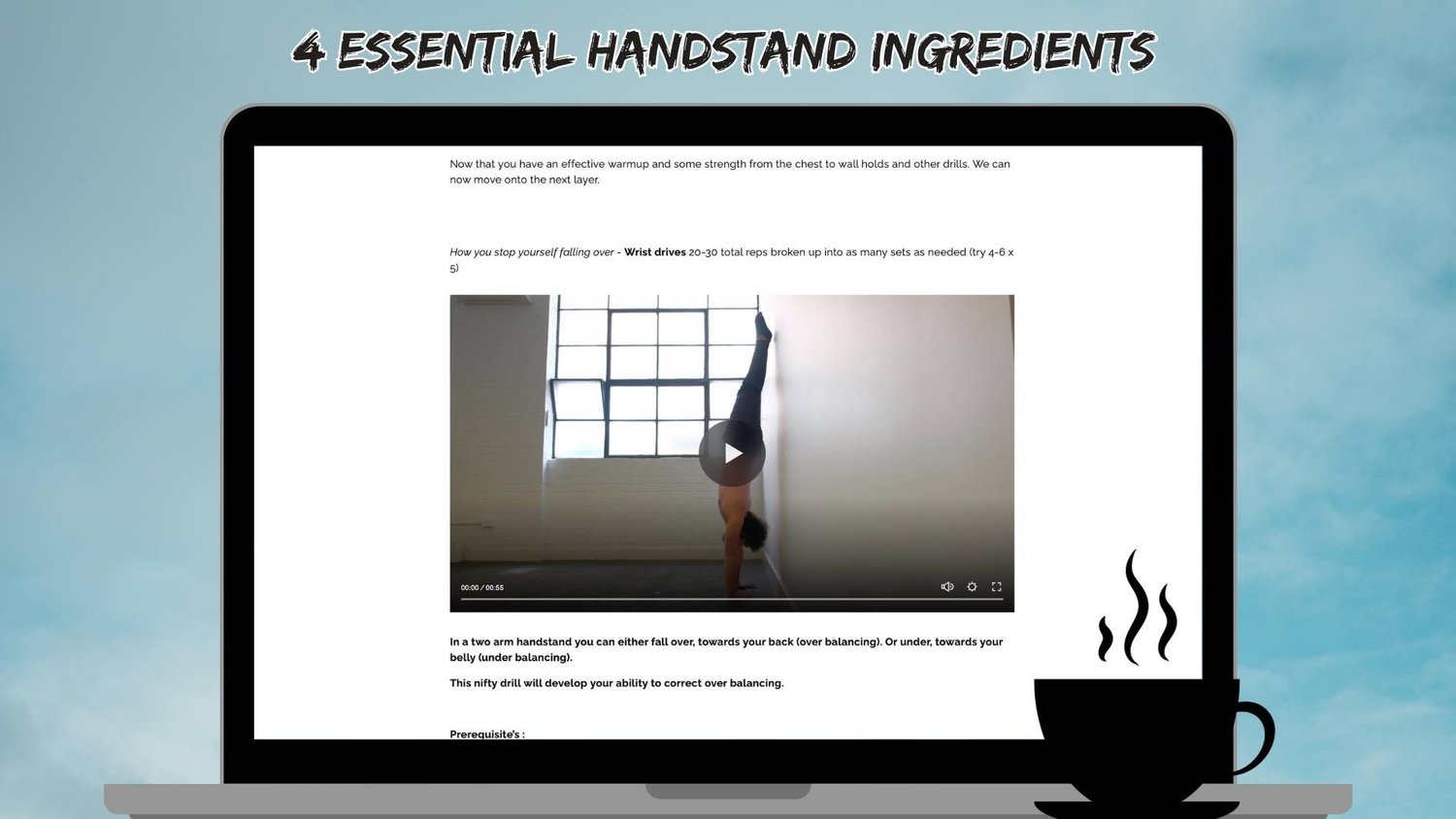 FREE 4 Part Handstand Video Series — subyhandstands
