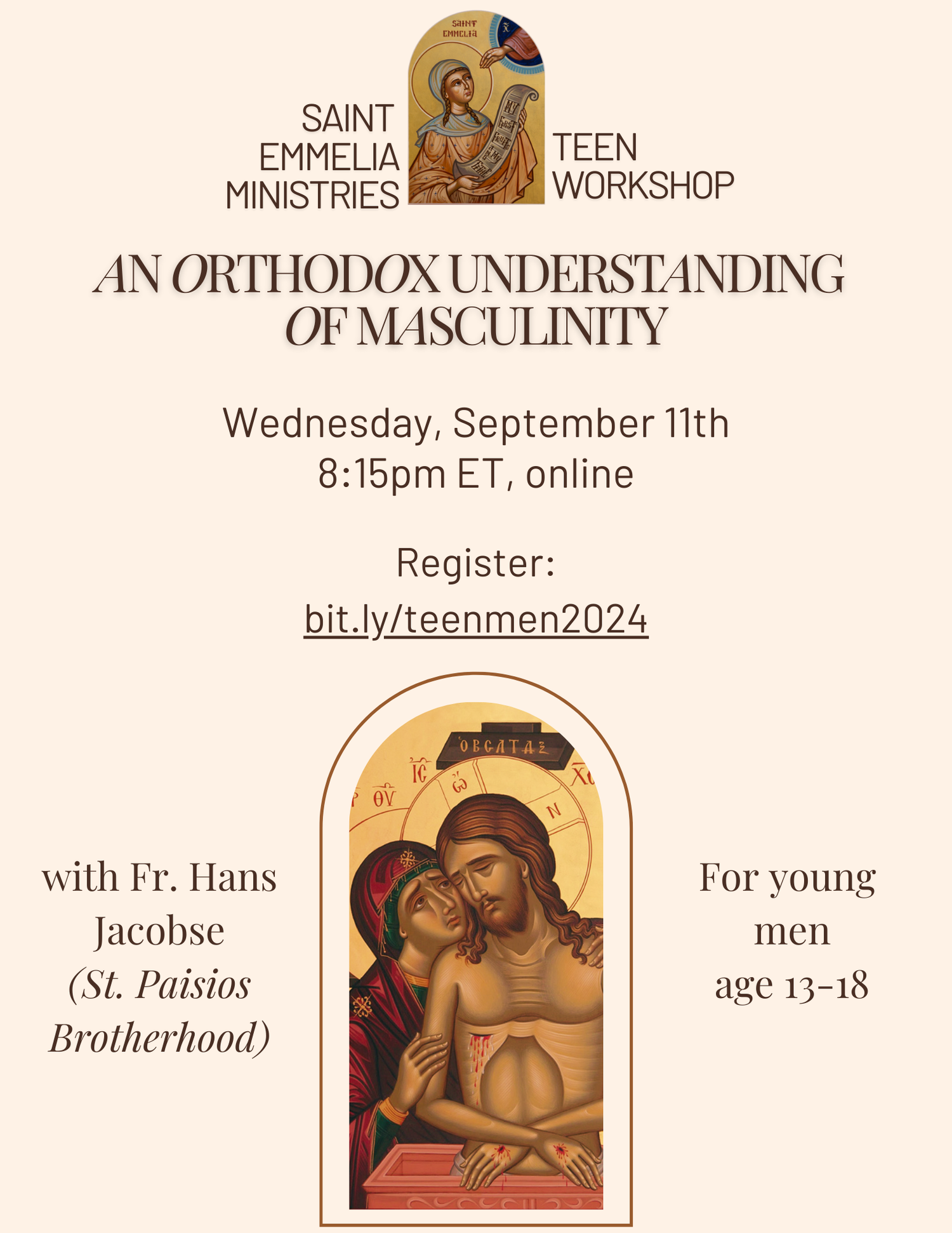 Teen Programs — Saint Emmelia Ministries