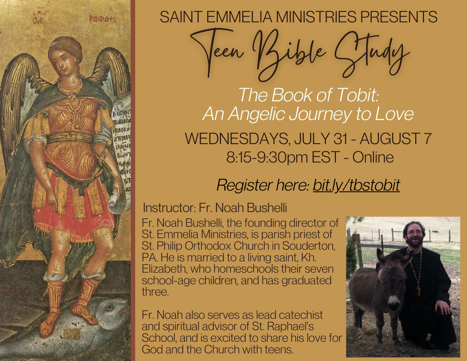 Teen Programs — Saint Emmelia Ministries