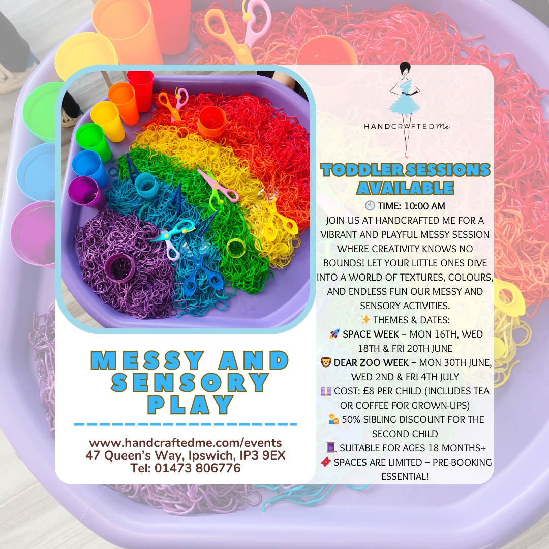 🖐️ Messy & Sensory Play – Little Hands, Big Mess! — Handcrafted Me