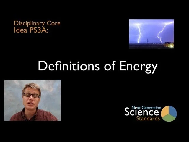 PS3.A: Definitions of Energy — The Wonder of Science