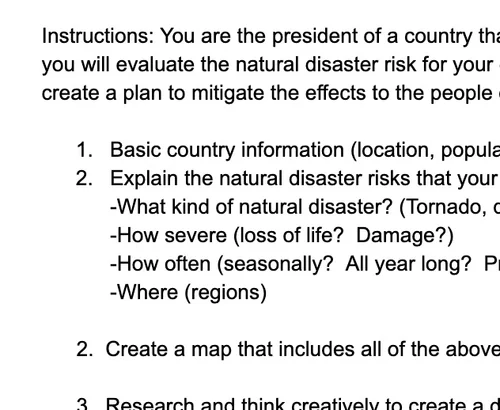 Natural Disasters Preparedness — The Wonder of Science