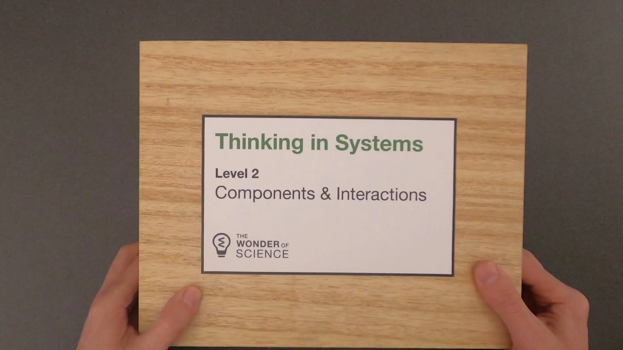Systems & System Models - Lesson 2 - Components and Interactions — The ...