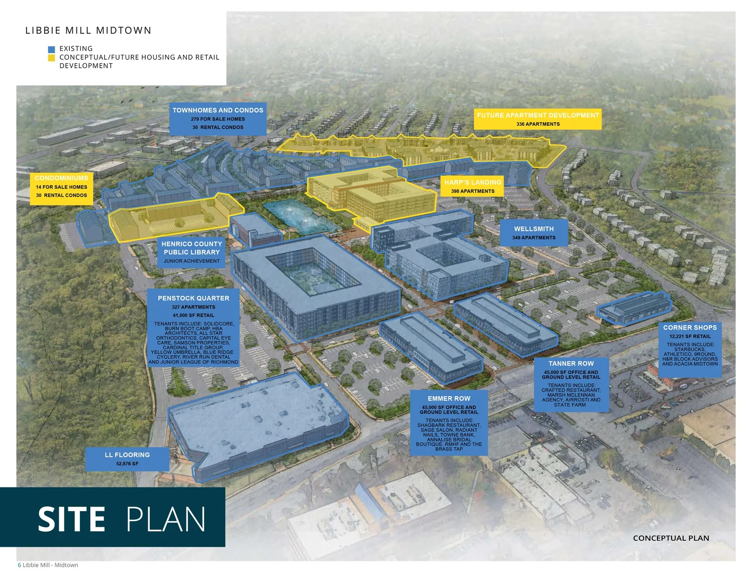 Commercial Office and Retail Space — Libbie Mill - Midtown