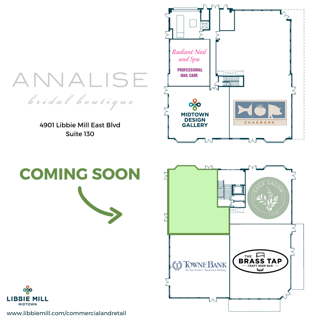 Bridal Boutique Floor Plan