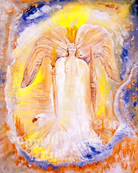Archangel Michael's Fire of Transformation — Mystic Art Medicine