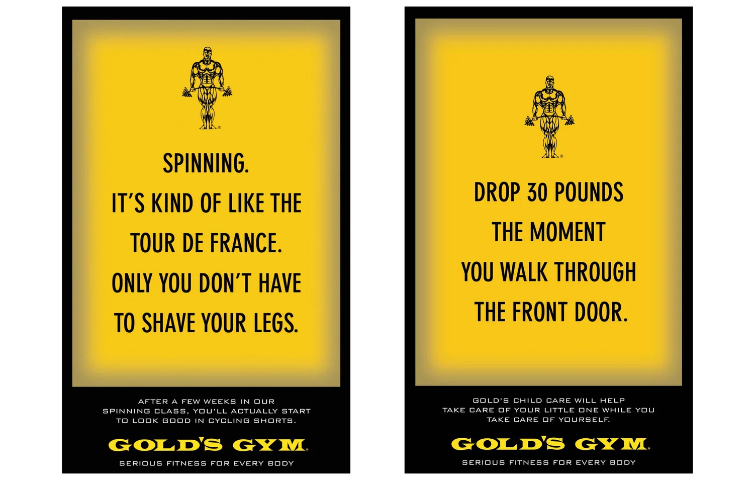 Gold's Gym — Copywriter and Creative Director