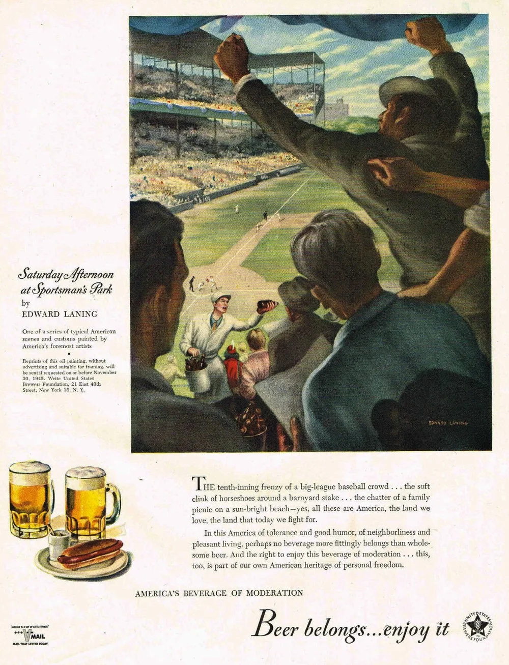 Vintage Ad Archive: Batter Up! | Alcohol Professor