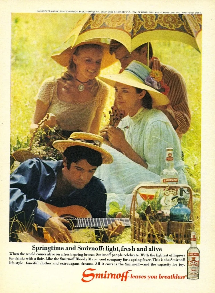 Vintage Ad Archive: Stepping Into Springtime! | Alcohol Professor