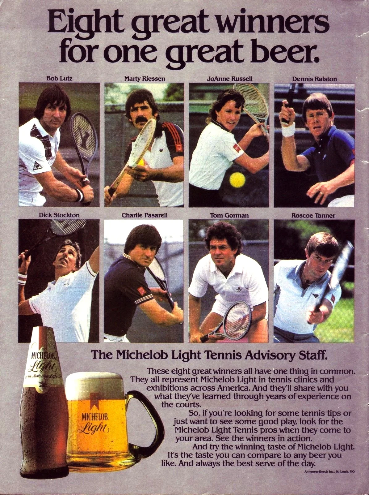 Vintage Ad Archive: Anyone For Tennis? | Alcohol Professor