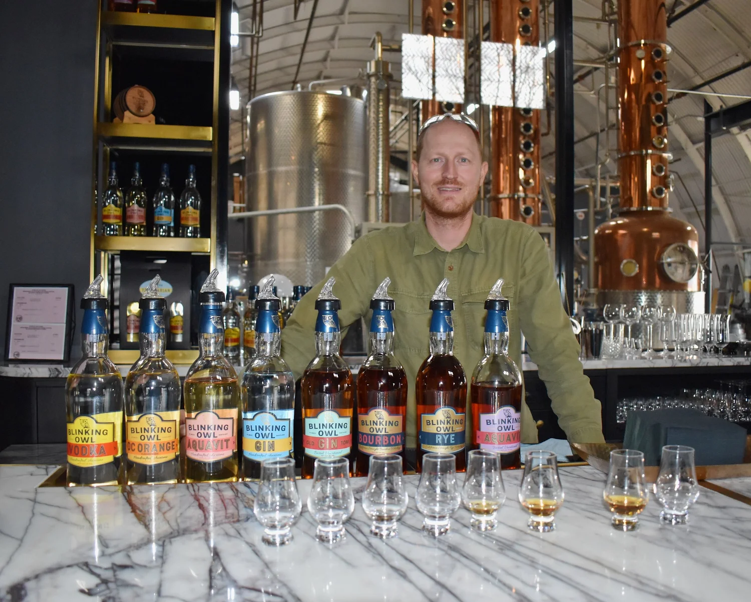 Field Trips: Blinking Owl Distillery | Alcohol Professor