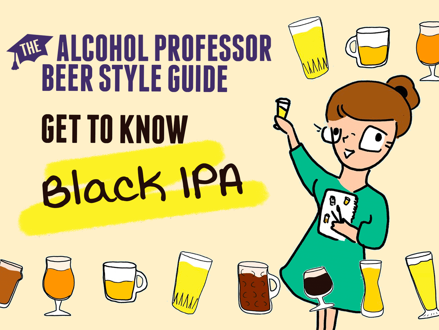 Beer Style Guide: Get to Know Black IPA with Em Sauter | Alcohol Professor