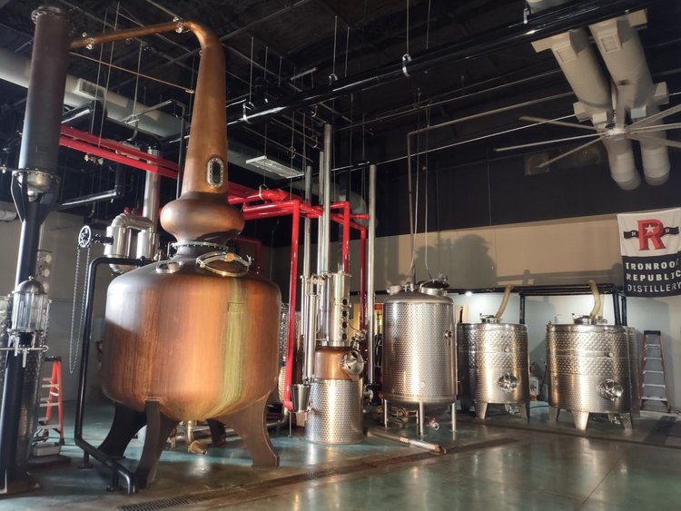 Field Trip: Ironroot Republic Distillery, Denison, Texas | Alcohol ...