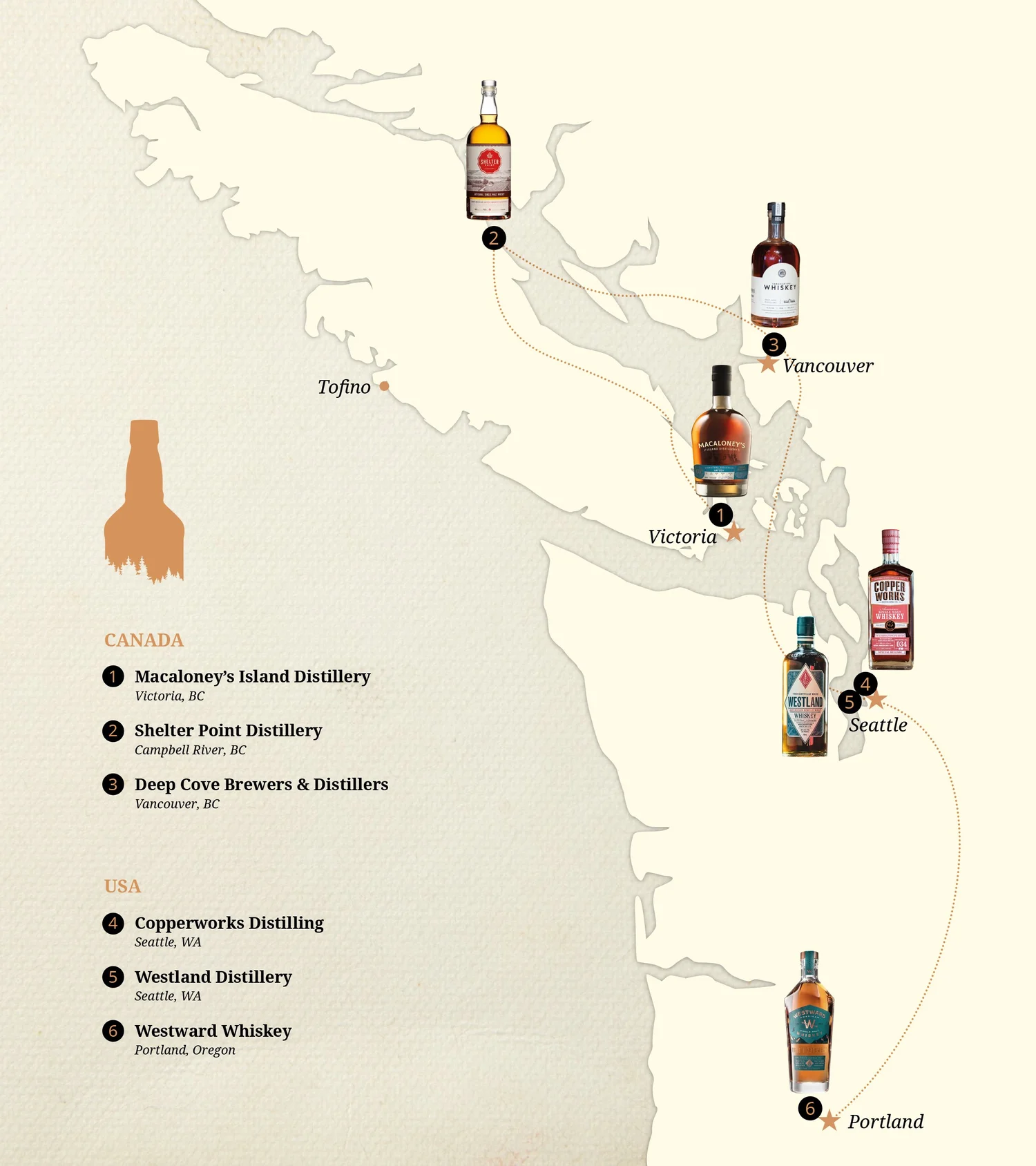 The Northwest Whiskey Trail: the Spirit of NW Single Malts | Alcohol ...