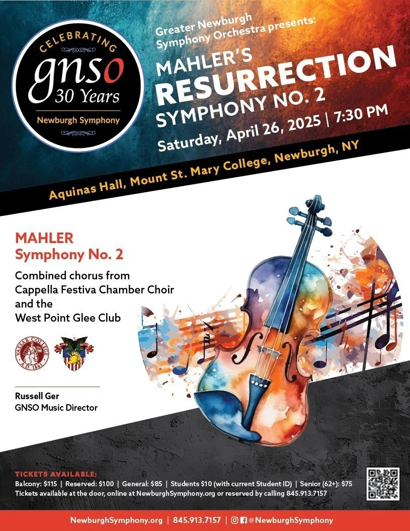 Concert Tickets — GREATER NEWBURGH SYMPHONY ORCHESTRA