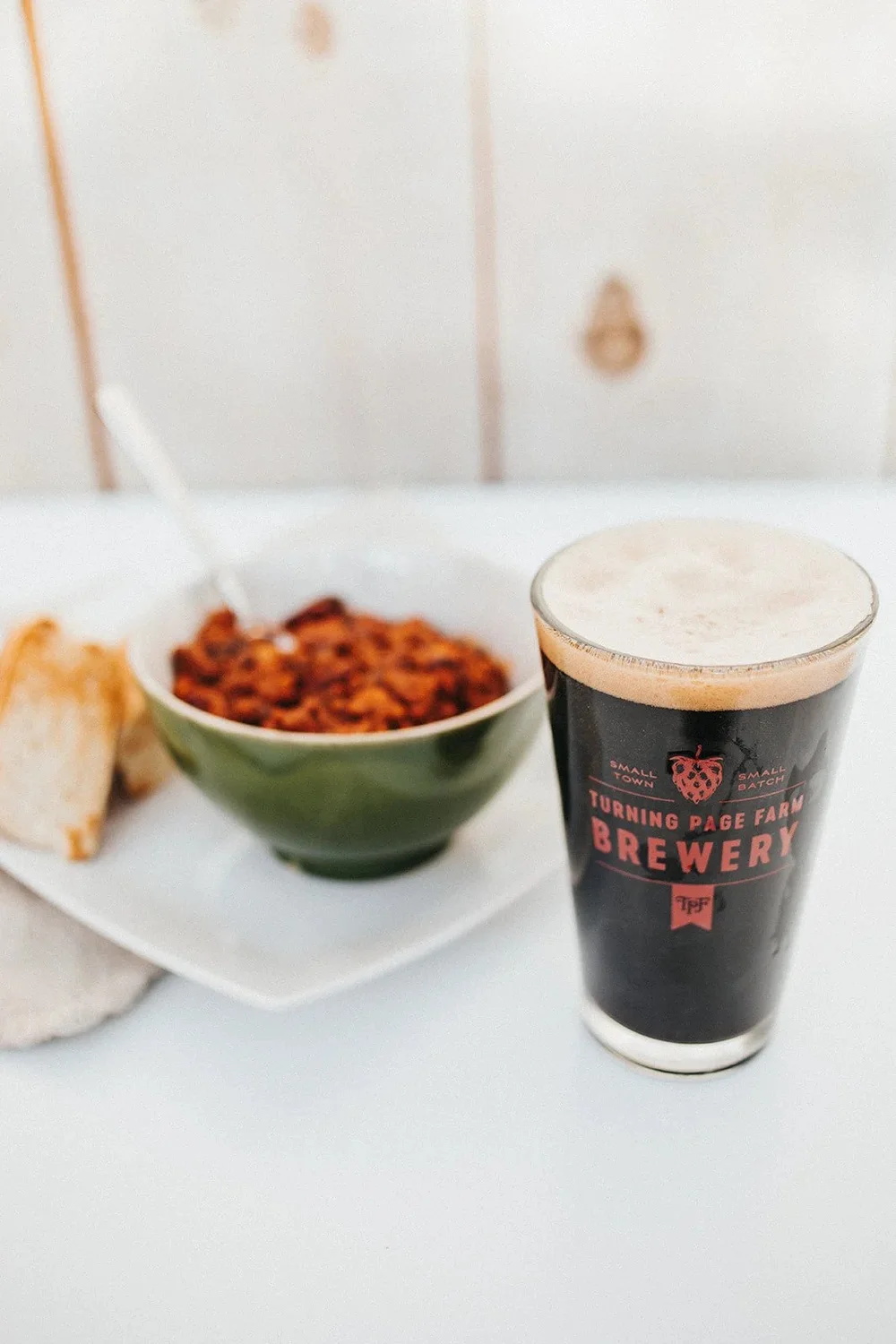 Food & Beer in Monson, ME 04464 — Turning Page Farm Brewery