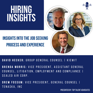 David Hecker, Brenda Morris, Drew Fossum | Insights Into the Job ...