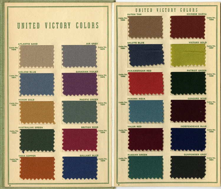 A Colourful History: The Textile Colour Card Association of the United ...