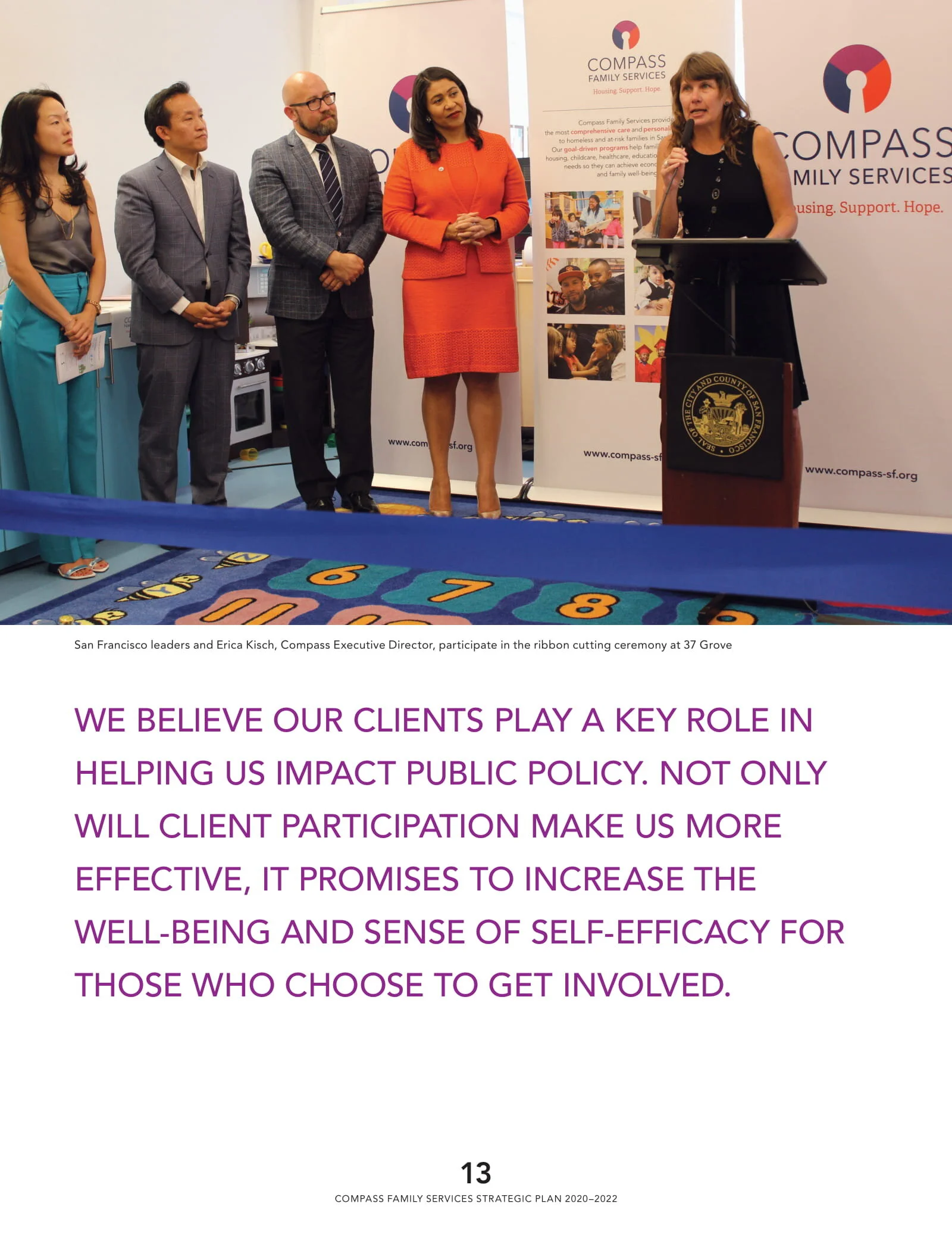 Our Strategic Plan — Compass Family Services