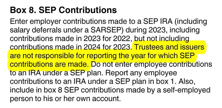 Our Client Says That We’ve Incorrectly Reported His SEP Contribution ...