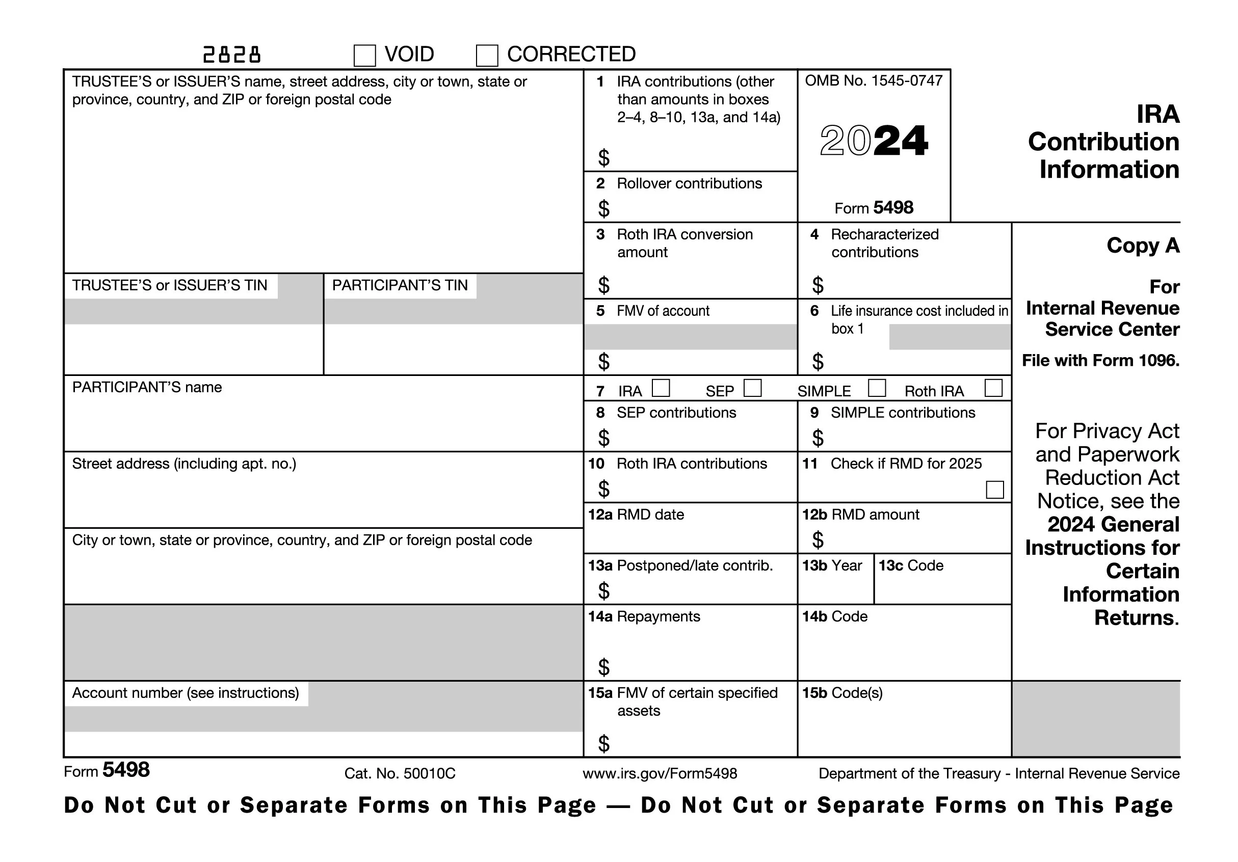 IRS Form 5498 Refresher — Ascensus
