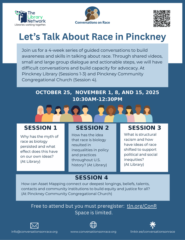 Conversations on Race Library Series — Livingston Diversity Council