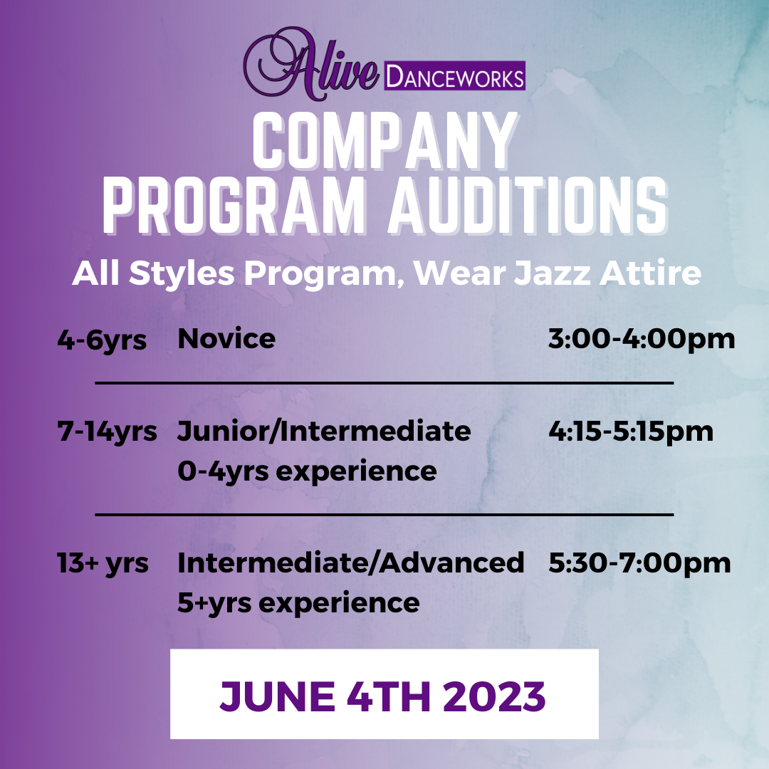 Competitive Program — Alive Danceworks