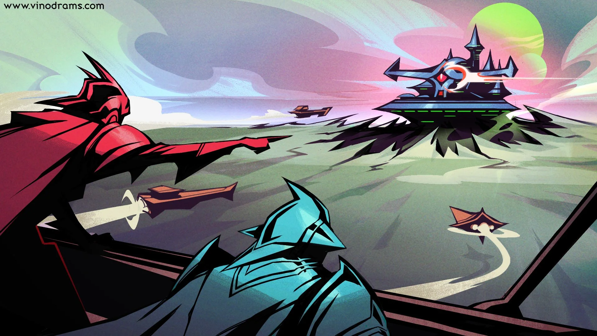 Key Art Storyboards > Battle Barge — Vinod Rams