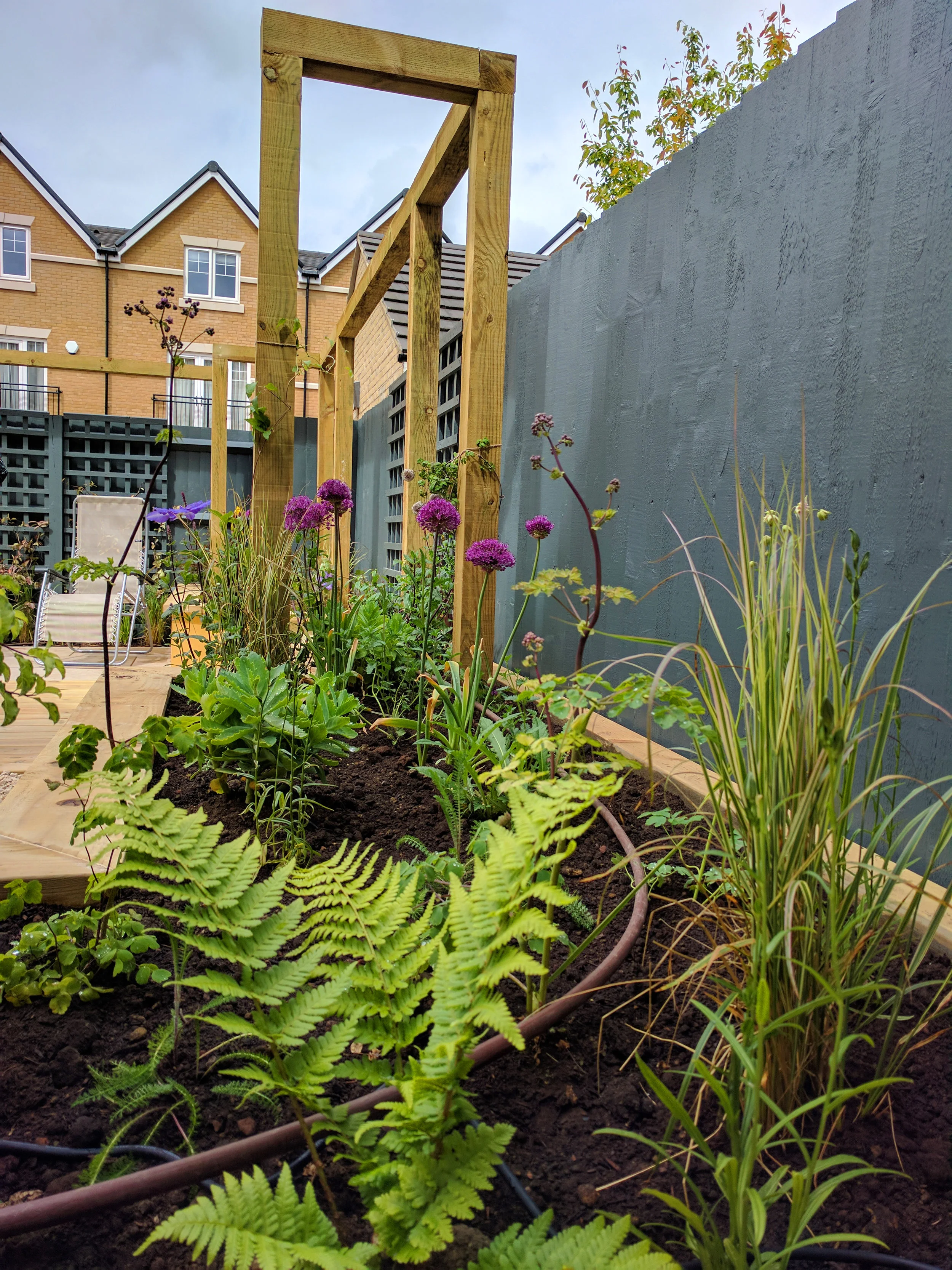 Nina Baxter Garden Design | Small Courtyard Garden, Beckenham