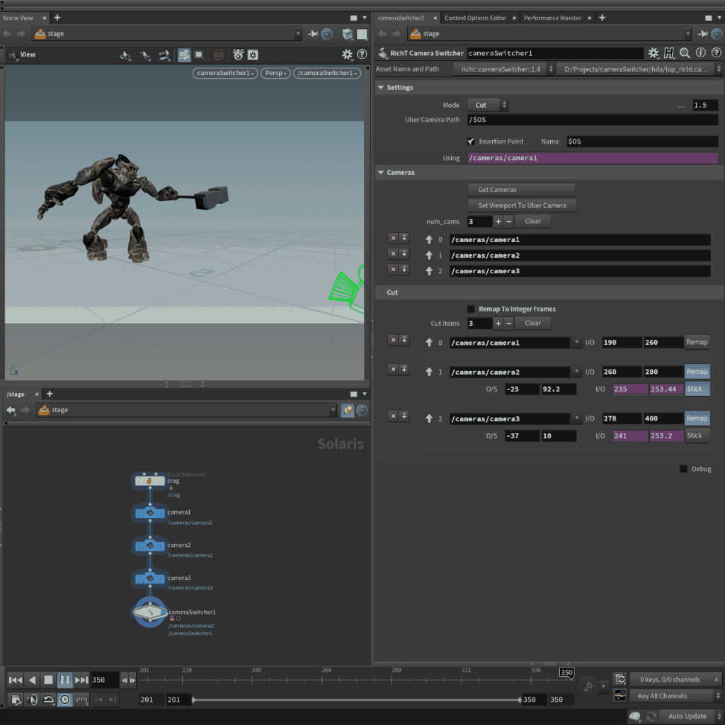 Lops Camera Switcher HDA — Richard C Thomas