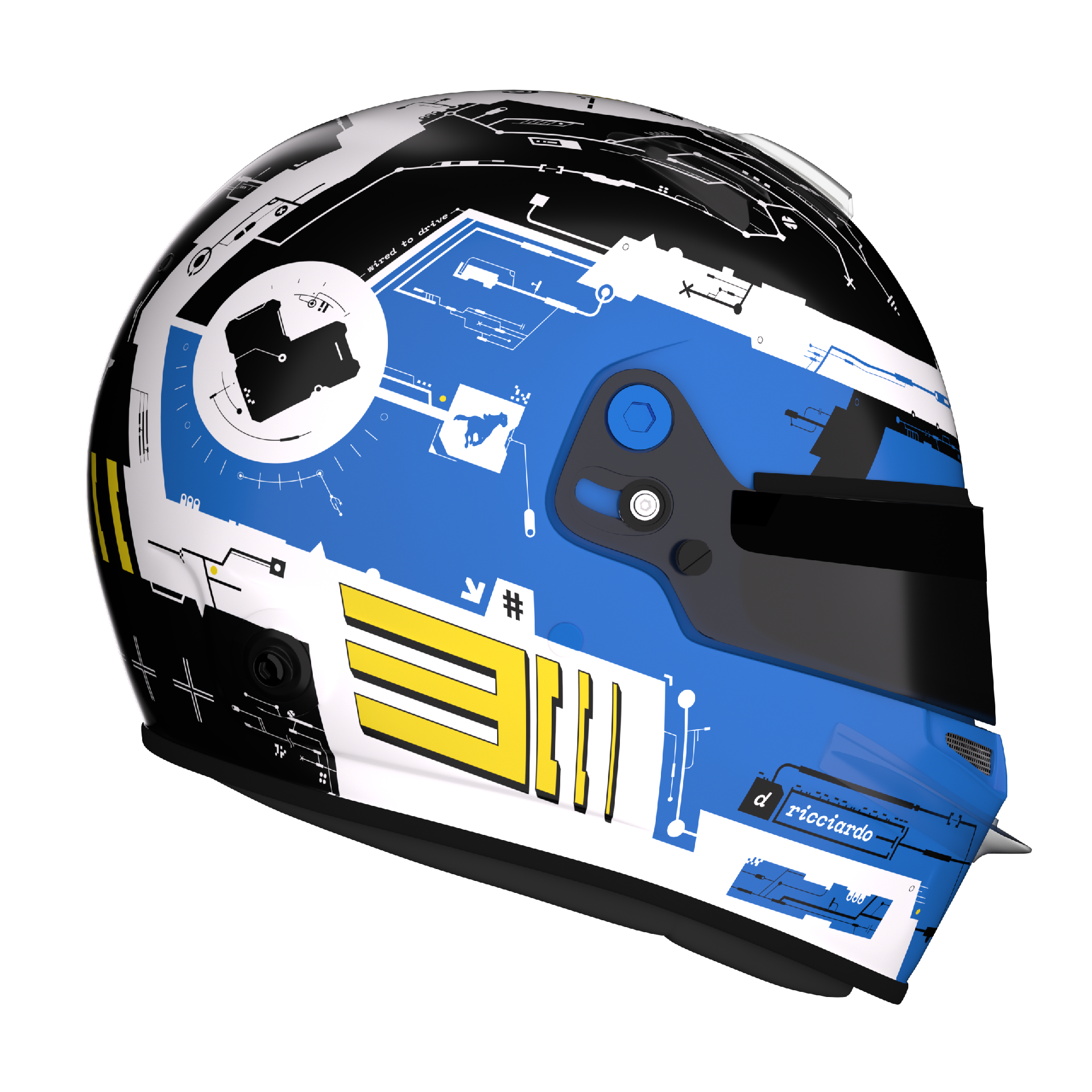 ennndigs—F1 HELMETS