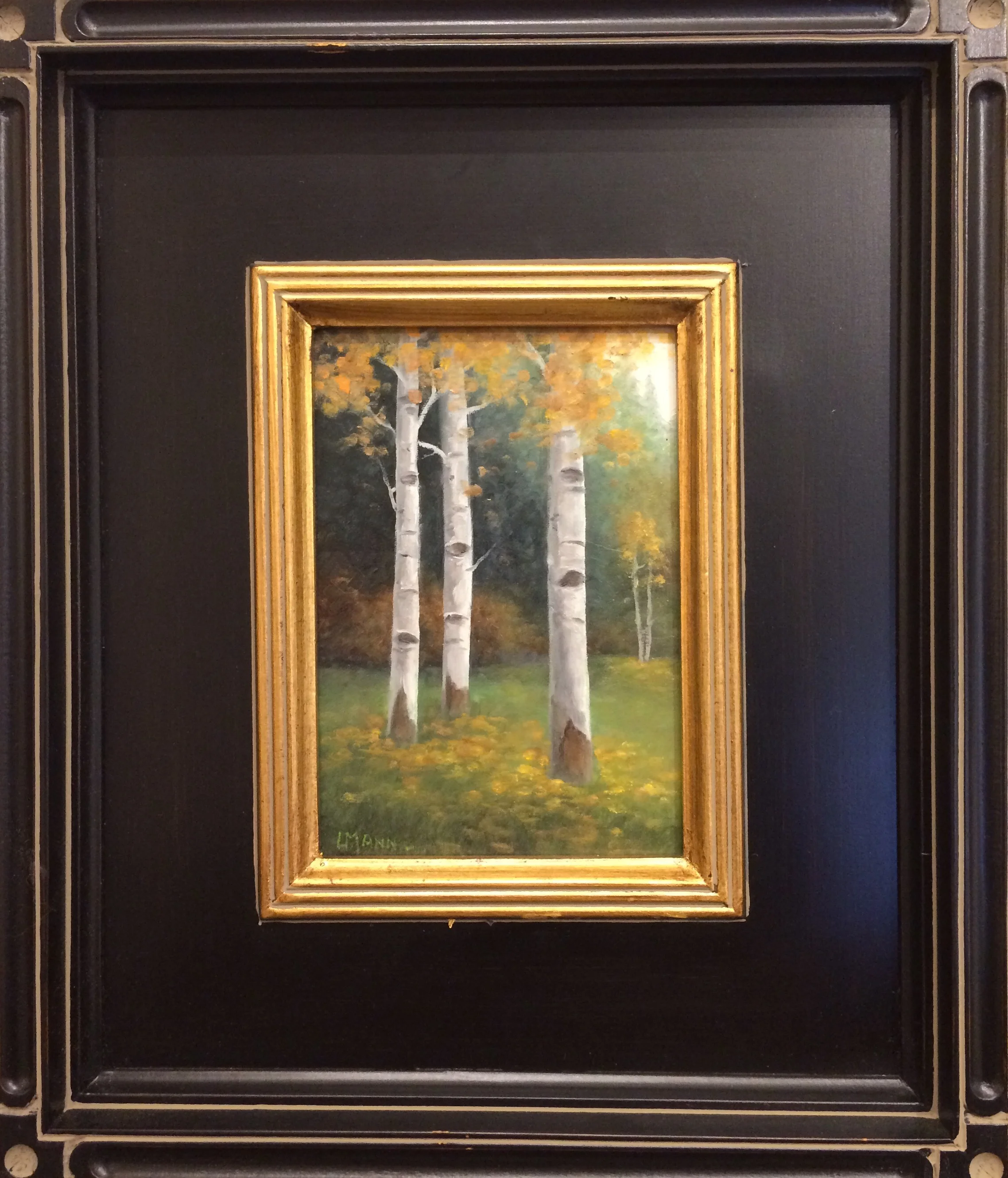 Bright Afternoon, 7x5 by Laura Mann — Spa Fine Art Gallery