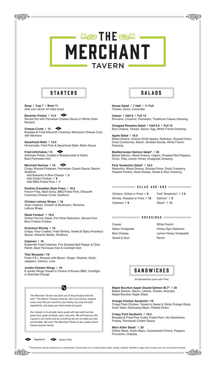 Eat — The Merchant Tavern